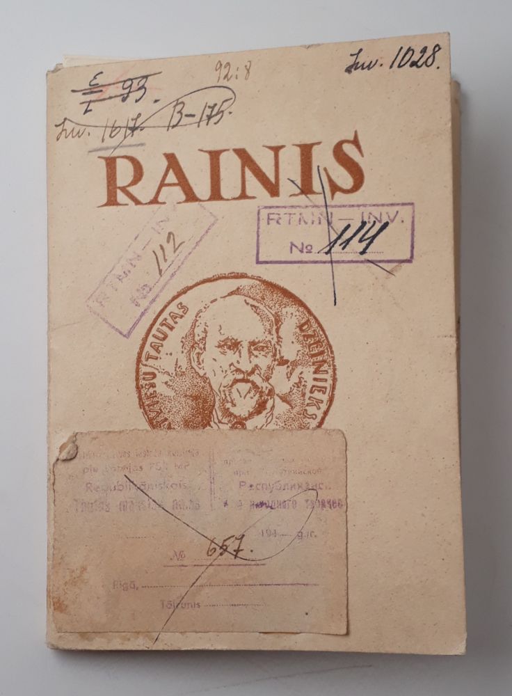 Latviešu tautas dzejnieks J. Rainis (1865-1929) fotoattēlos, Kartiņas ...
